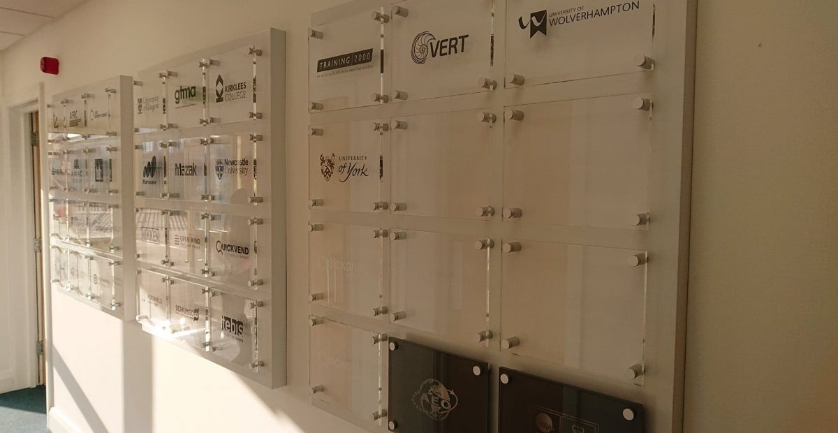 Internal Signage - Nichols Signs Sign Writer Rotherham