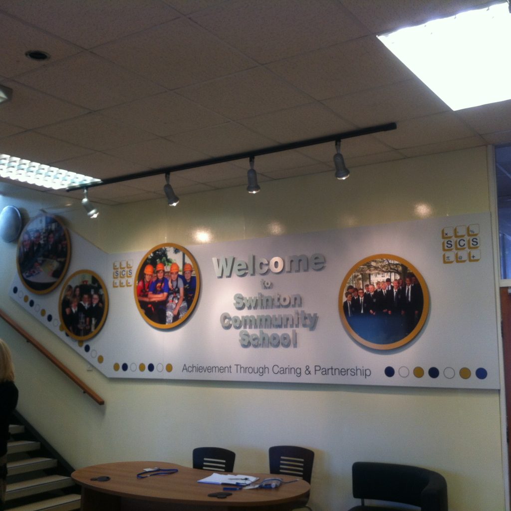 Schools and Academy's - Nichols Signs Sign Writer Rotherham